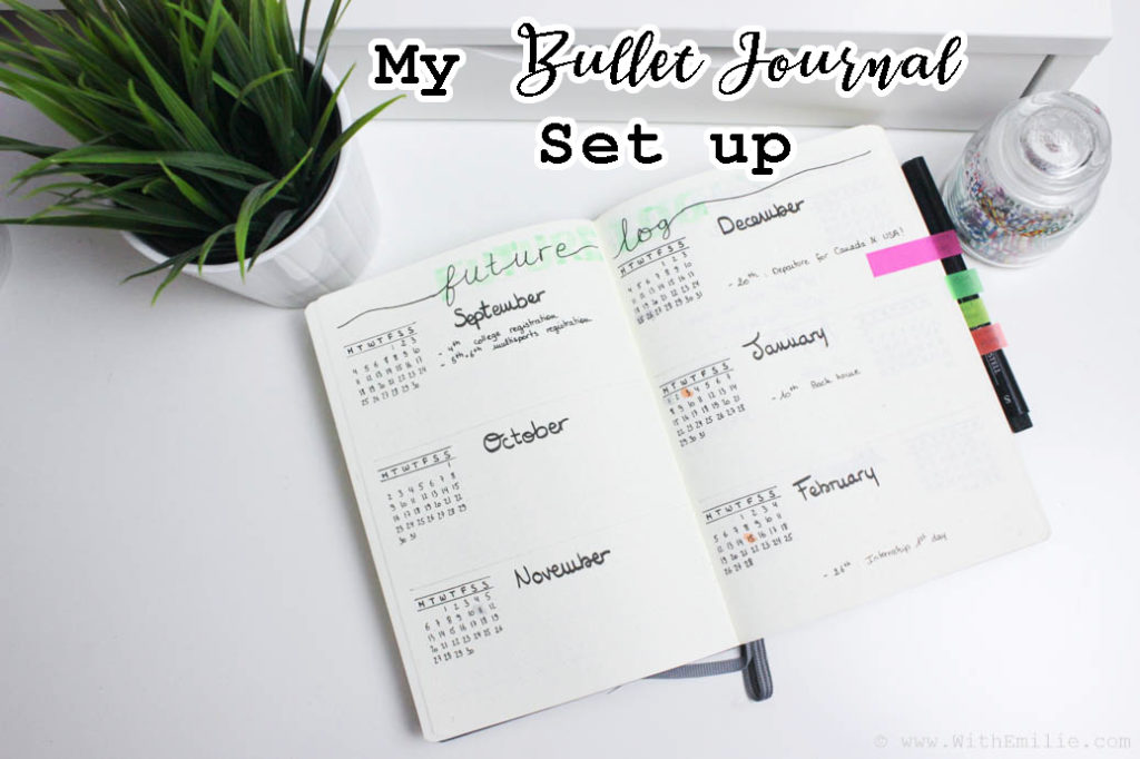 Organisation de mon Bullet Journal | Bullet Journal Setup & Collections ...